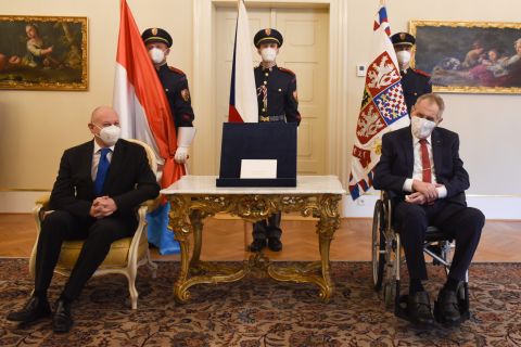 Presentation of credentials - Embassy of Luxembourg in Prague